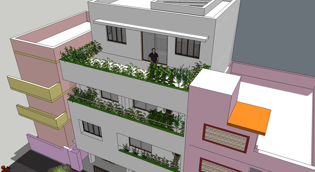 Building on a small plot