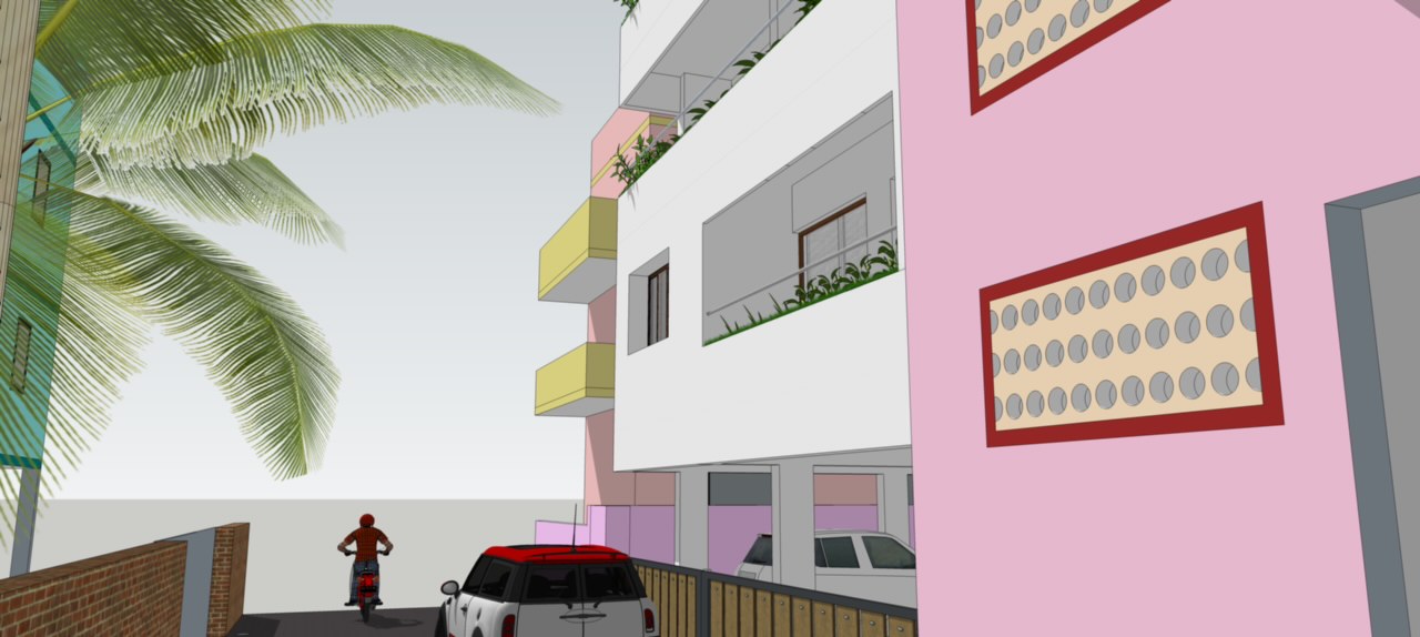 Building on a small plot