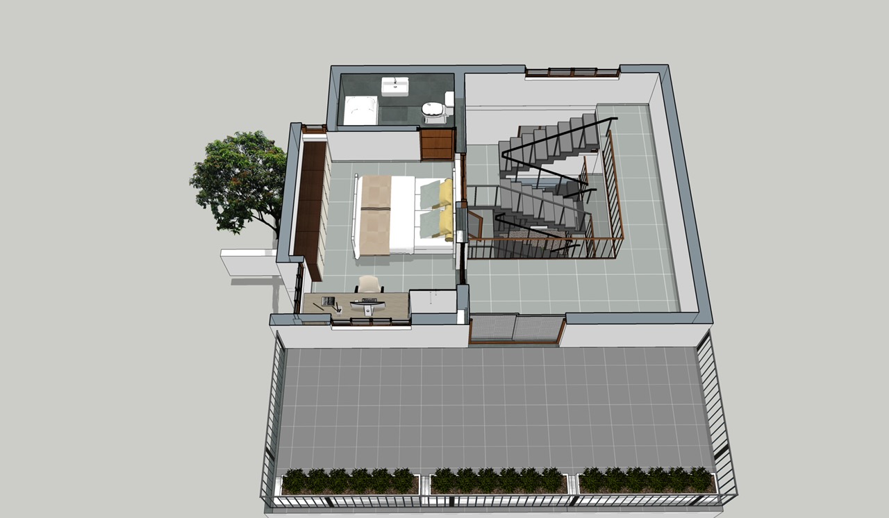 Building on a small plot