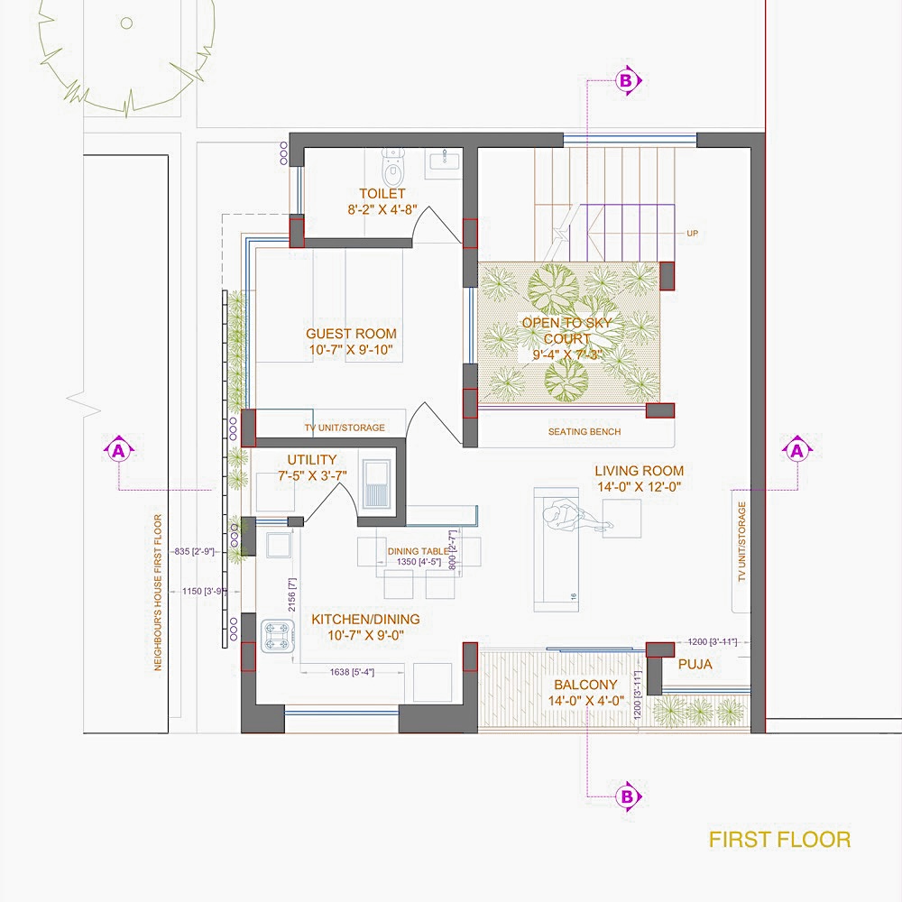 Building on a small plot