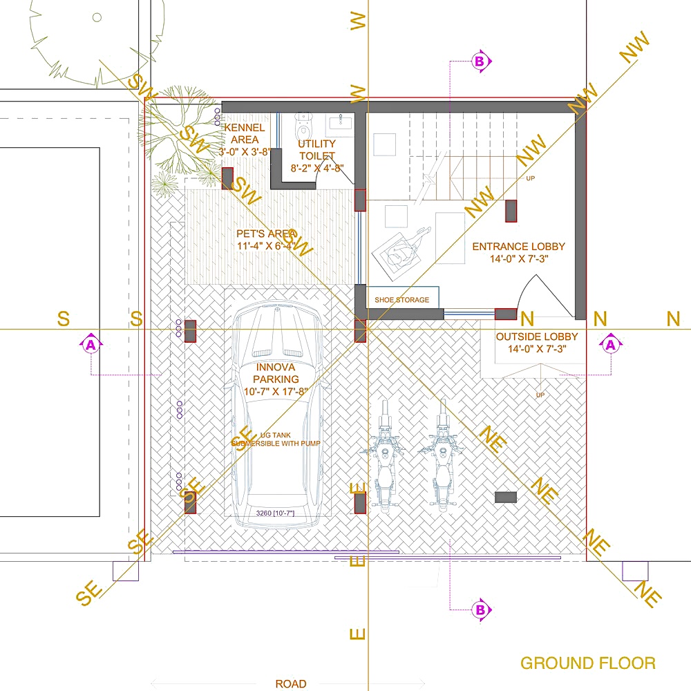 Building on a small plot